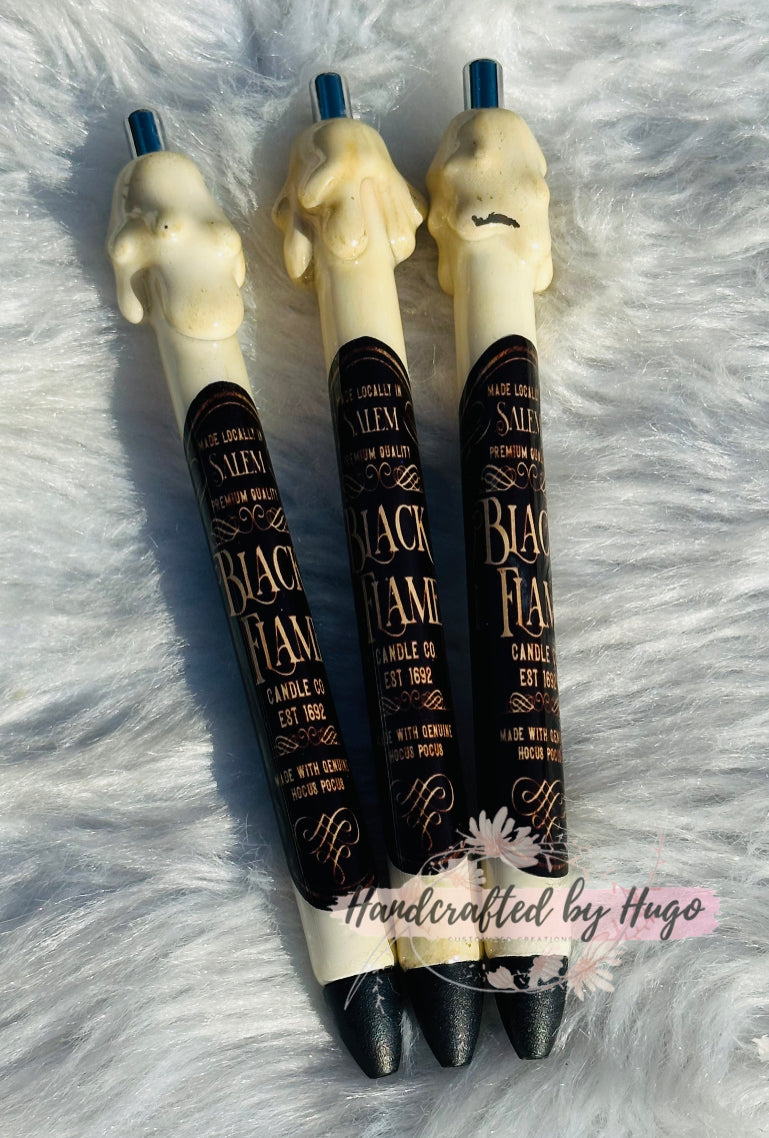 Candle Drip Glitter Pens – Handcrafted by Hugo